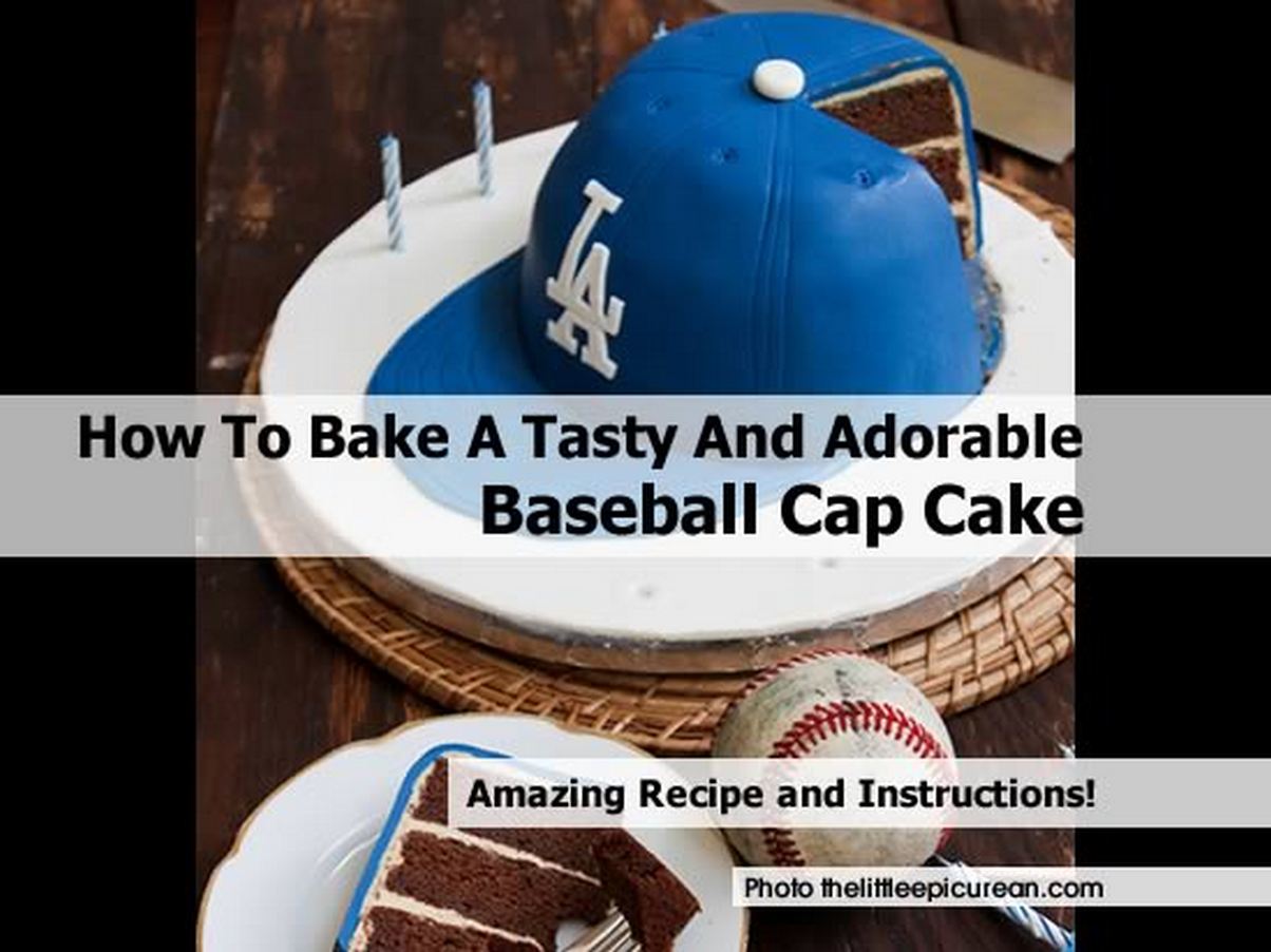How To Bake A Tasty And Adorable Baseball Cap Cake how-to-bake-a-tasty-and-adorable-baseball-cap-cake