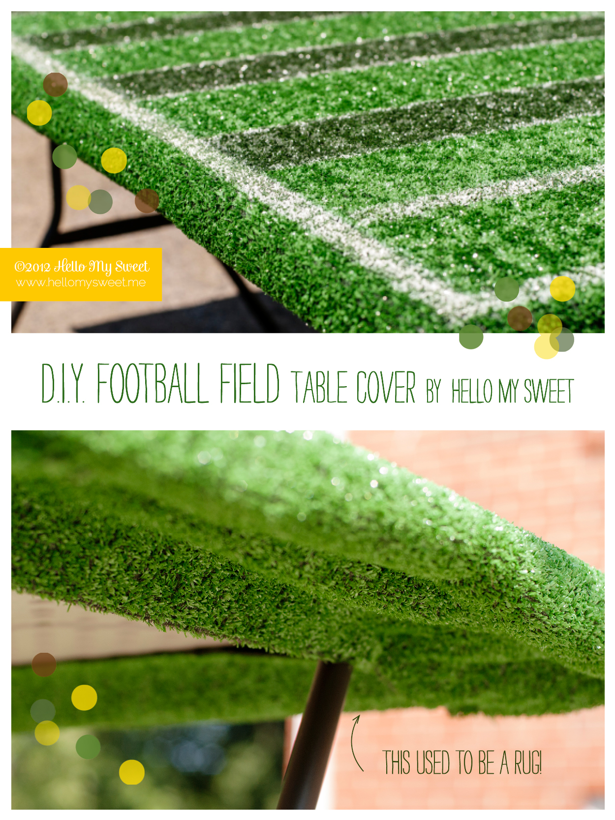 Turn A Table Into A Mini Football Field turn-a-table-into-a-mini-football-field