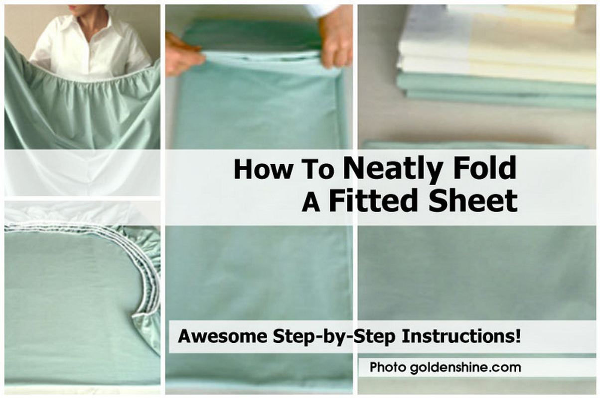 How To Neatly Fold A Fitted Sheet